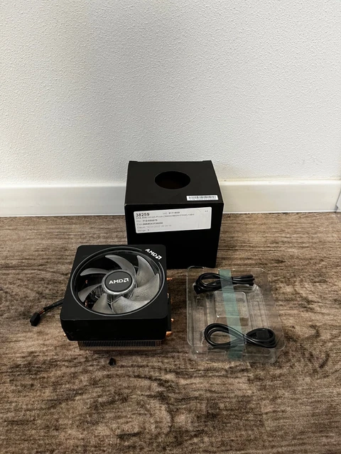 AMD WRAITH PRISM RGB Air Cooler Ryzen CPU Cooler Heatsink Socket AM4 £ ...