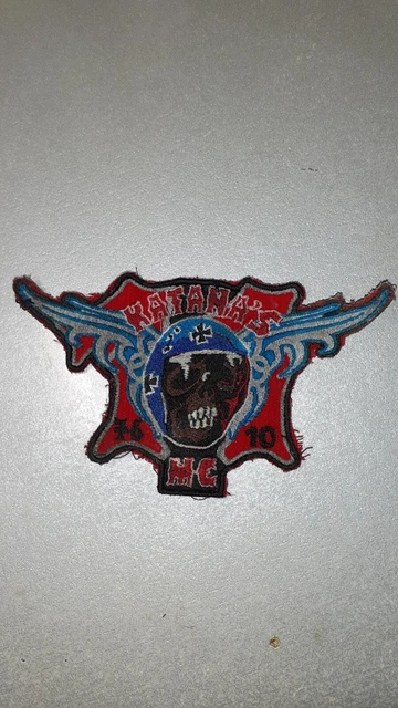 MC PATCH KATANAS MC AufnäherBiker Kutte Motorradclub Motorradclub EUR 15,00 - PicClick DE