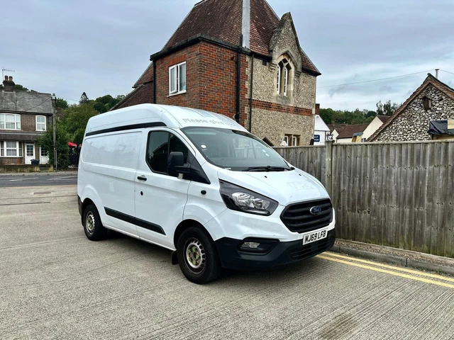 2020 FORD TRANSIT Custom 2.0 TDCi 130ps High Roof Van + 96k PANEL VAN ...