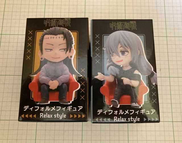 TAITO DEFORMED FIGURE Relax Style Jujutsu Kaisen Geto Mahito Set 7cm ...