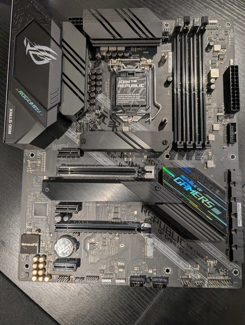 ASUS ROG STRIX B460-F Gaming Motherboard £103.66 - PicClick UK