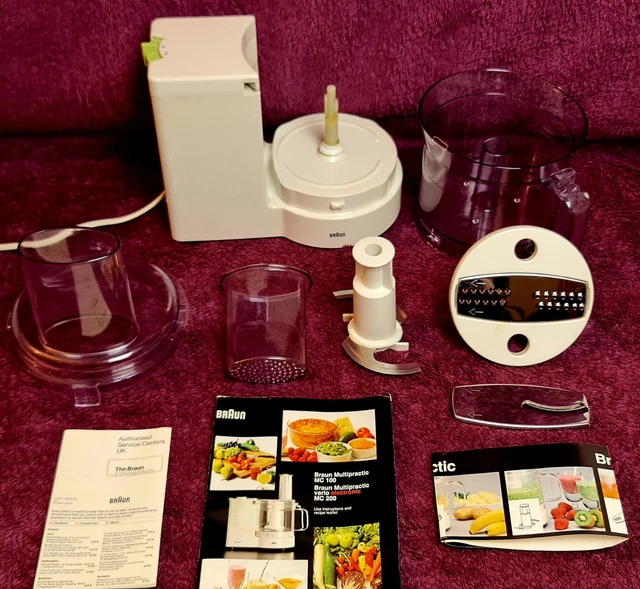 BRAUN MULTIPRACTIC MC 100 Compact Food Processor Kitchen Set - Boxed £ ...