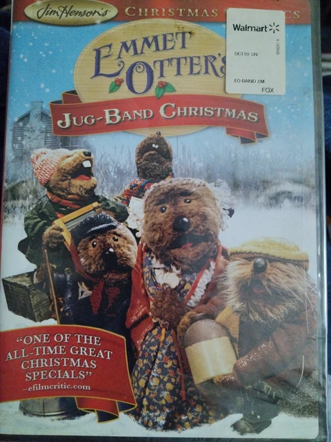 EMMET OTTER’S JUG-BAND Christmas (DVD) Jim Henson. BRAND NEW SEALED $8. ...