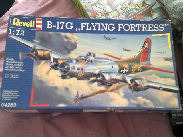 REVELL B-17G FLYING Fortress Model Plane 1/72 £10.00 - PicClick UK