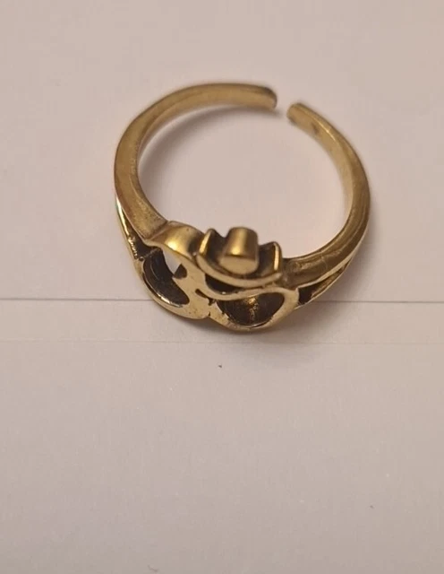 OM RING OHM Ring Hindu God religious Stacking Rings Christmas Gift ...
