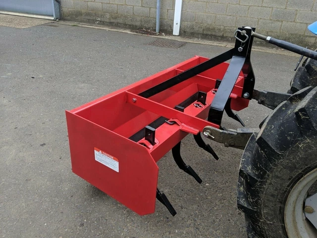 COMPACT TRACTOR BOX Grader - Leveller - Ripper - Blade - 4FT / 5FT ...