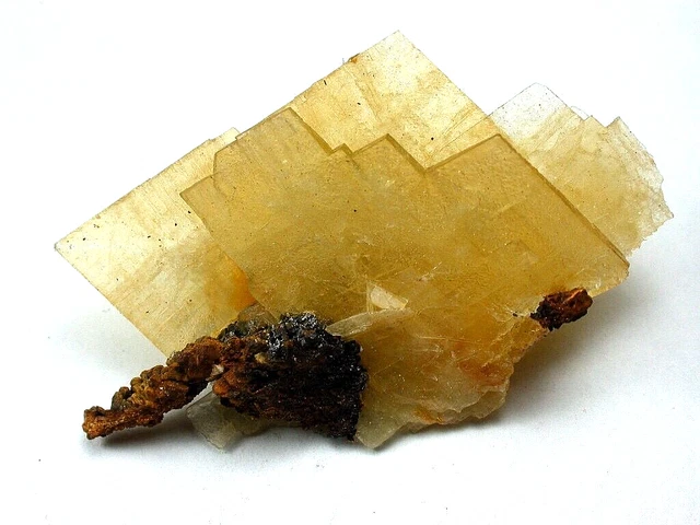 MINERALS : TRANSPARENT Group Of Yellow Barite Xtls From Cerro Warihuyn ...