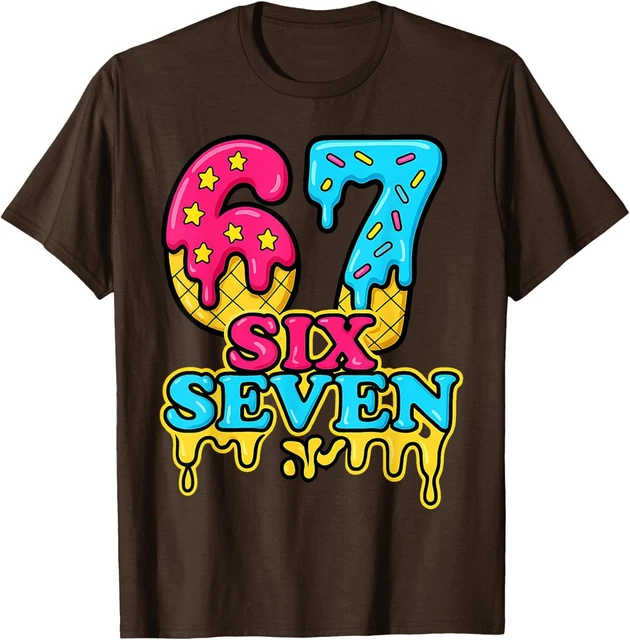 MEME FUNNY SIX Seven Gen Alpha Slang Birthday Unisex T-Shirt £11.84 ...