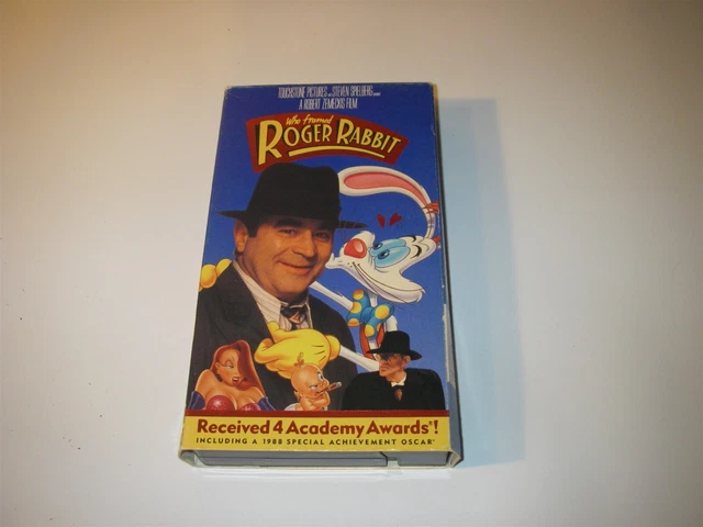 WHO FRAMED ROGER Rabbit Vhs Movie £4.20 - PicClick UK