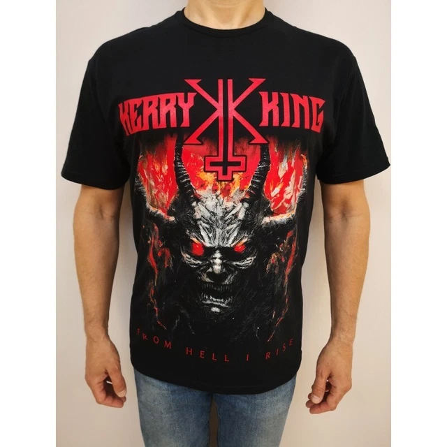 KERRY KING &FROM Hell I Rise" T-Shirt Black slayer $20.88 - PicClick