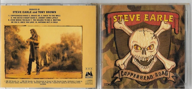STEVE EARLE - Copperhead Road (UNIXD-7) CD 1988 EUR 5,74 - PicClick FR