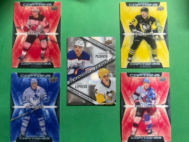 2023-24 U D Tim Hortons Bounded By Honour Bh-3mcdavid/lemieux Plus 4 ...