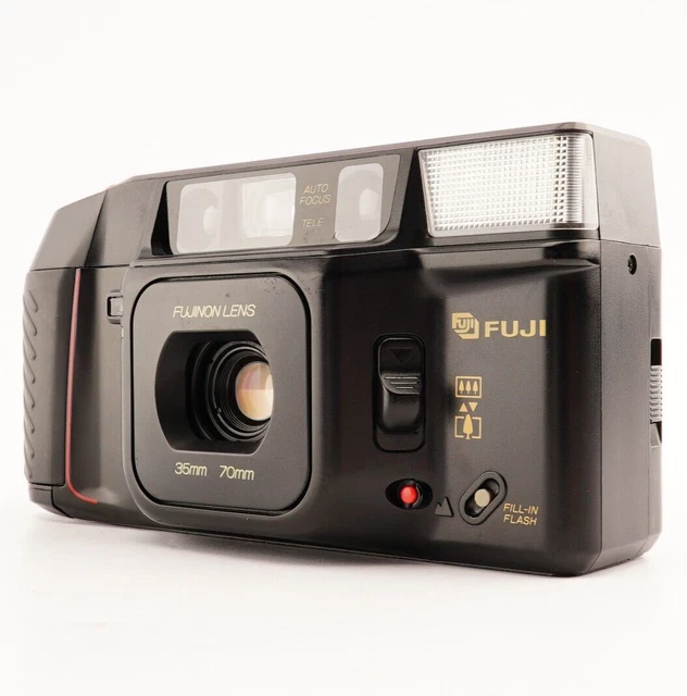 EX FUJI TELE CARDIA SUPER DATE Point & Shoot 35mm Film Camera From Japan EUR 21,79 - PicClick FR