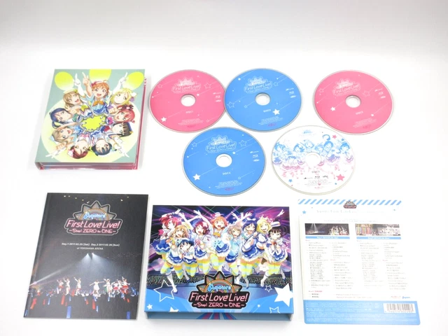 LOVE LIVE! AQOURS First Step! Zero to One TV Anime Blu-ray Yokohama Box ...