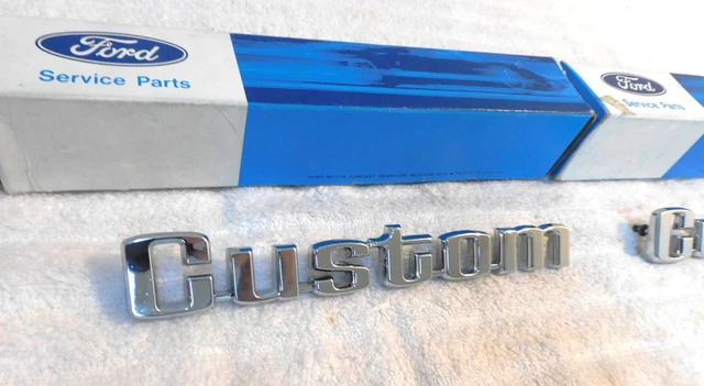 1973-1979 FORD F100 F150 F250 F350 F500 Truck NOS CUSTOM BED EMBLEMS ...