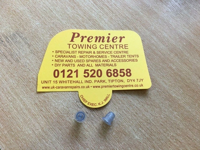 POLYPLASTIC CARAVAN MOTORHOME Window Ventilation Bung Rubber Seal X 2 £ ...