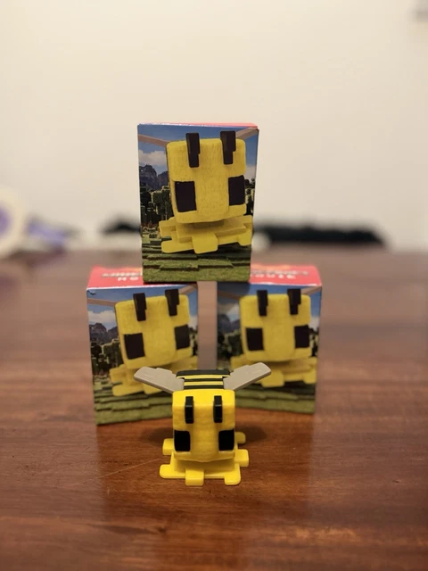 MCDONALD'S MINECRAFT TOY Bee 3 Pieces Bundle £18.40 - PicClick UK