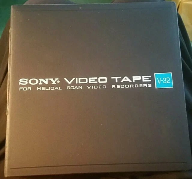 SONY VIDEO TAPE V-32 For Helical Scan Video Tape Recording USED LOT OF ...
