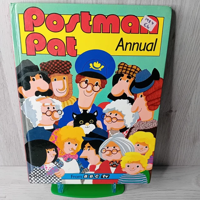 POSTMAN PAT ANNUAL 1987 Hardback Book - Rare Retro Vintage £13.52 ...