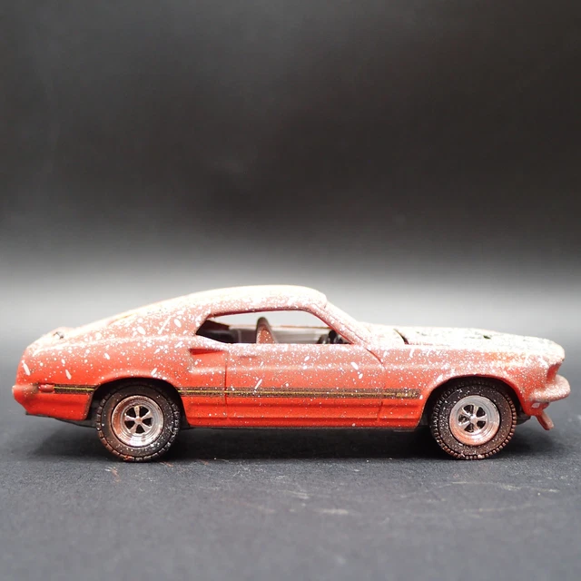1969 69 FORD Mustang Mach 1 Fastback Barn Find 1/64 Scale Diecast Model ...