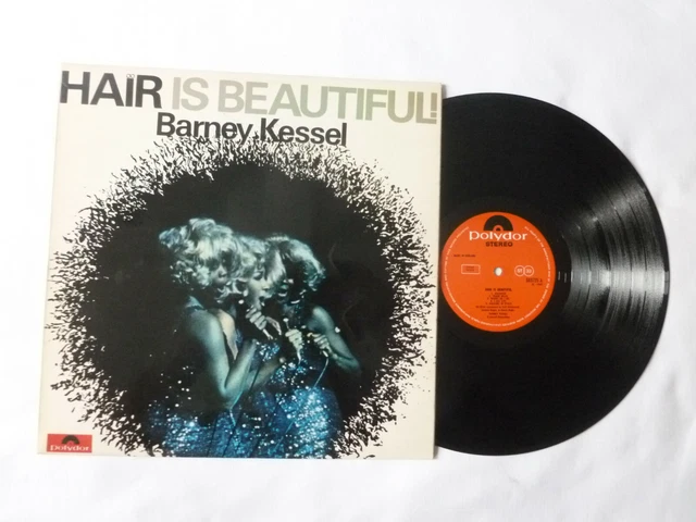 BARNEY KESSEL ~ Hair Is Beautiful ~ 1969 Uk 1St Press Jazz Vinyl Lp ...