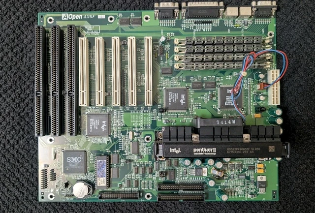 AOPEN AX6F INTEL 440FX Slot 1 Motherboard £70.00 - PicClick UK