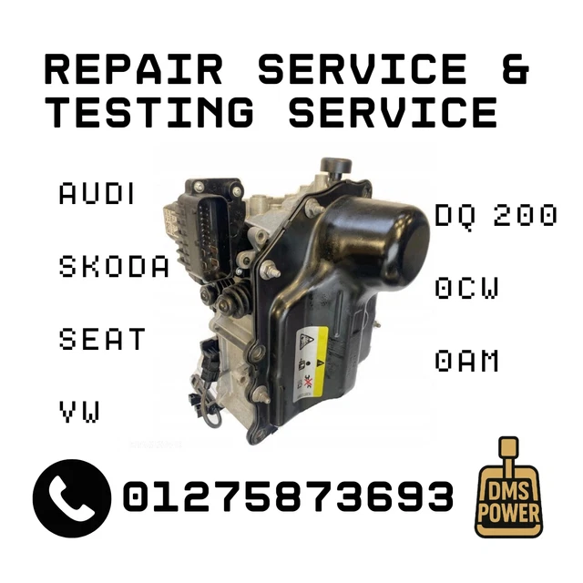 VW DSG GEARBOX Mechatronic Repair Service DQ200 0CW 0AM 7 Speed FAULT CODE P1851 £0.99 - PicClick UK