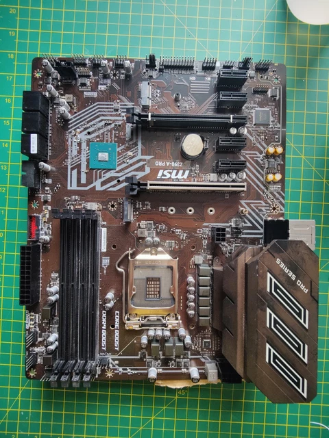 MSI Z390-A PRO Motherboard LGA1151 ATX. ddr4 9th gen #READ DESCRIPTION ...