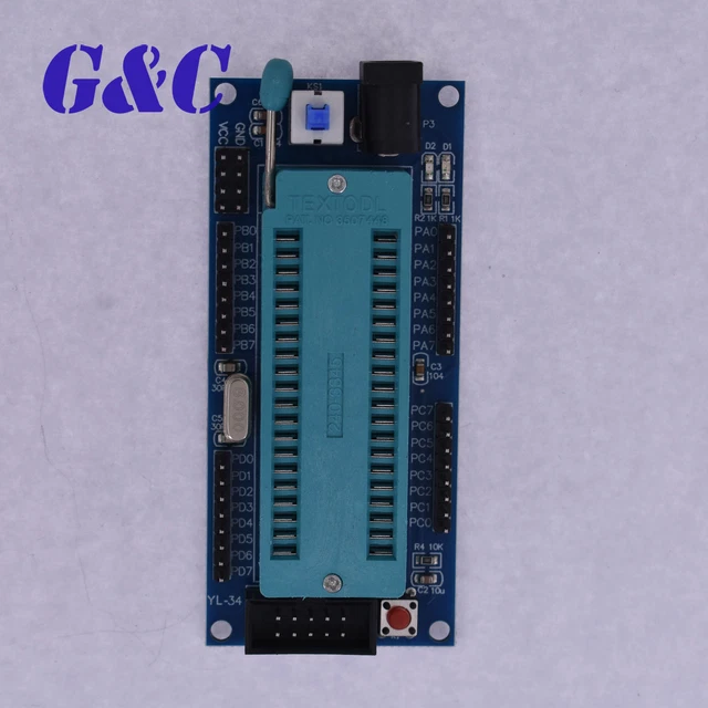 ATMEGA32 ISP ATMEGA16 System Board AVR Minimum System Development Board ...