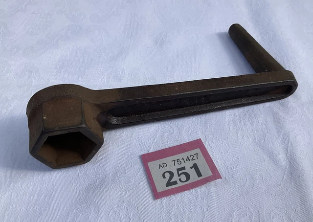 VINTAGE LEVER HAND Start Crank Handle Stationary Engine Car Tool No3 1 ...
