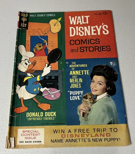 Gold Key Walt Disneys Comics And Stories 1 Silver Age 1964 Reader Copy