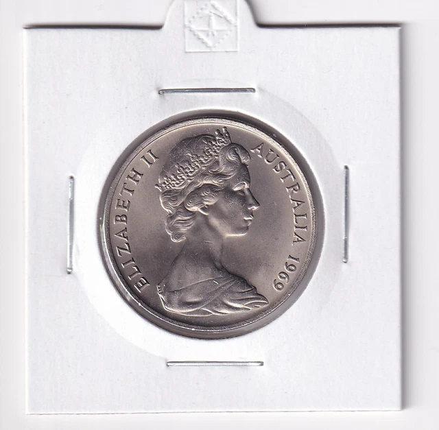 AUSTRALIAN: 1969 20 Cent Unc Coin In 2X2 Holder #77 $32.09 - PicClick CA