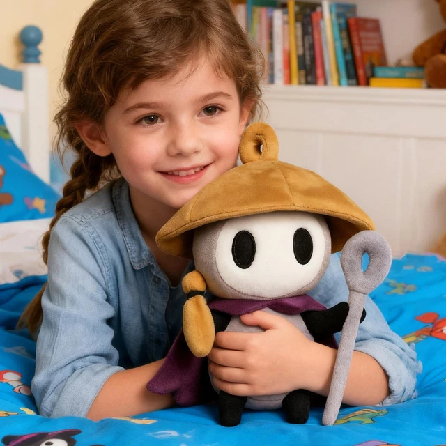 FOR HOLLOW KNIGHT Silksong Sherma Plush Plush Doll Soft Knight Figure £32.87 - PicClick UK