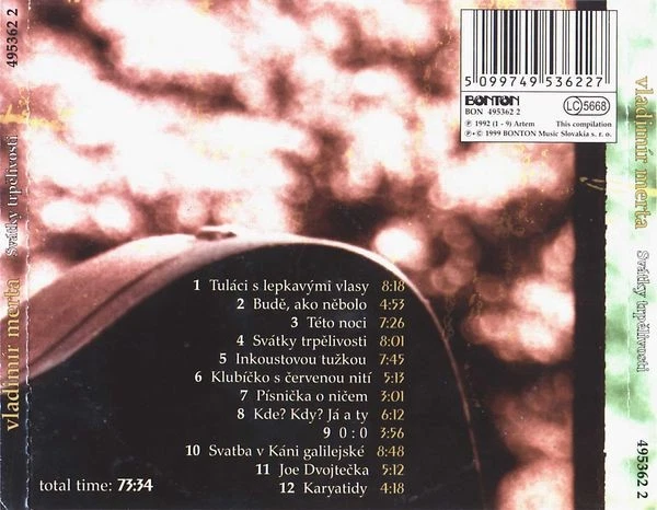 VLADIMÍR MERTA SVÁTKY Trpělivosti - CD EUR 10,99 - PicClick FR
