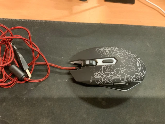 TRUST GXT 105 Wired Gaming Mouse *** Faulty £3.99 - PicClick UK