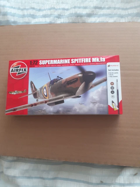 AIRFIX SUPERMARINE SPITFIRE Mk.1a 1.72 Kit £2.20 - PicClick UK
