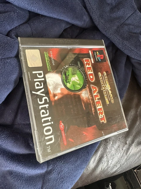 COMMAND & CONQUER Red Alert Playstation 1 PS1 game - Rare Black Label £20.00 - PicClick UK