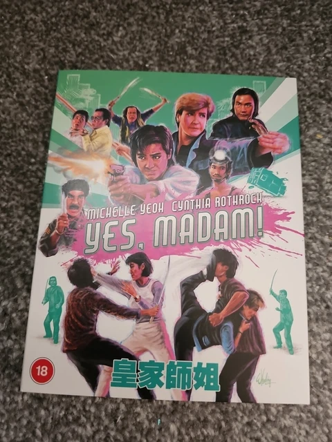 YES MADAM BLU-RAY / Michelle Yeoh - Limited Edition - 88 Films EUR 34 ...