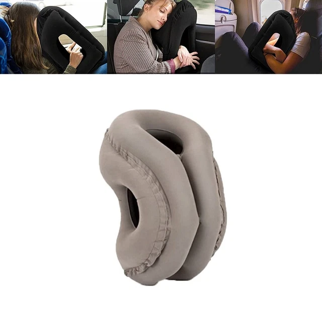 CHIN OFFICE HEAD Neck Nap Pillows Inflatable Air Cushion Travel Pillow ...