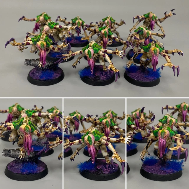 10 GENESTEALERS TYRANID Warhammer 40,000 40K Hive Fleet Tyranids ...