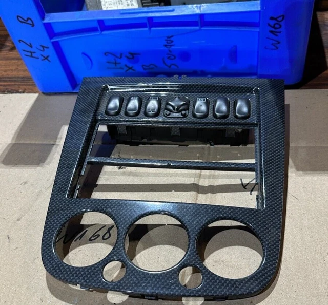 ORIGINAL MERCEDES BENZ W168 Classe A Console Charbon EUR 42,35 ...