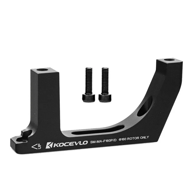 FLAT-MOUNT TO POST-MOUNT Caliper Adapter for 160mm Rotor Road Disc2756 ...