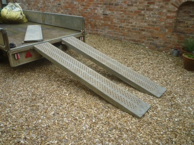 IFOR WILLIAMS 6FT Steel Skids / Loading Ramps Kx5566 £300.00 - PicClick UK