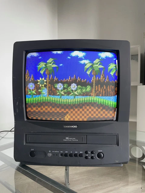 DAEWOO GB14H1N 14& VHS Combi Retro Gaming CRT TV £149.99 - PicClick UK