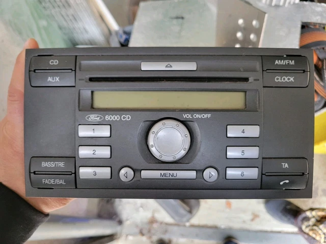 FORD 6000CD RDS EON Autoradio - Schwarz (97AP-18C815-HA) EUR 79,00 ...
