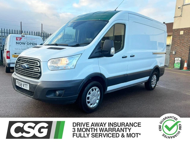 2018 FORD TRANSIT 350 Panel Van Mwb £9,195.00 - PicClick UK
