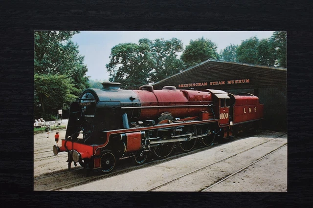 POSTCARD LONDON MIDLAND & Scottish Railway (LMS) Train Locomotive No ...