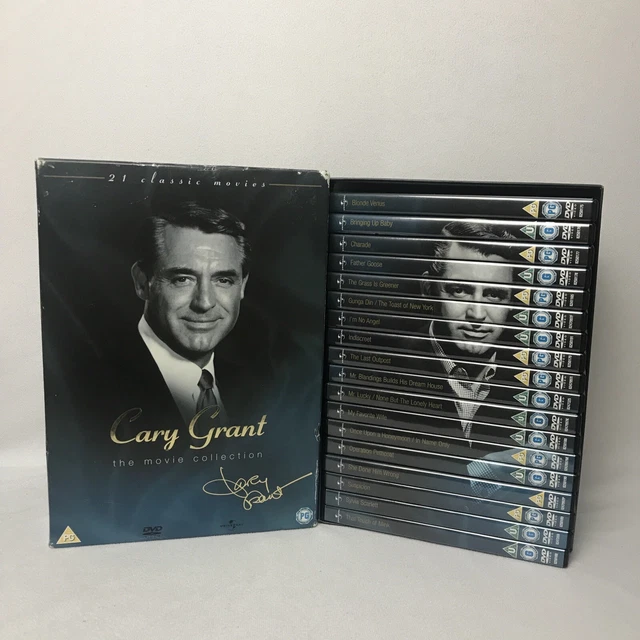 CARY GRANT THE Movie Collection DVD Box Set 21 Classic Movies on 18 DVD ...
