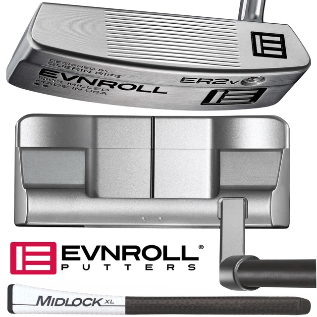 EVNROLL ER2V MIDLOCK MIDBLADE PUTTER 39" +XL MIDLOCK PUTTER GRIP +HEADCOVER £349.00 - PicClick UK