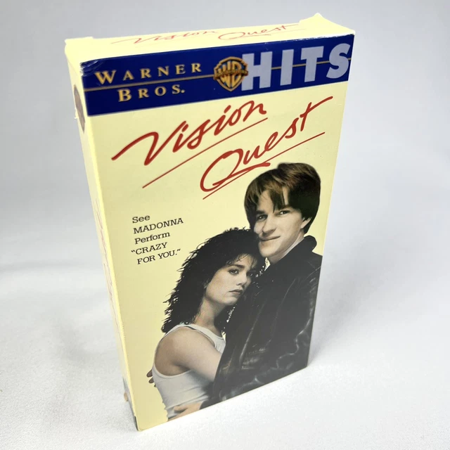 VISION QUEST VHS Tape Madonna Matthew Modine Linda Fiorentino WB Hits ...